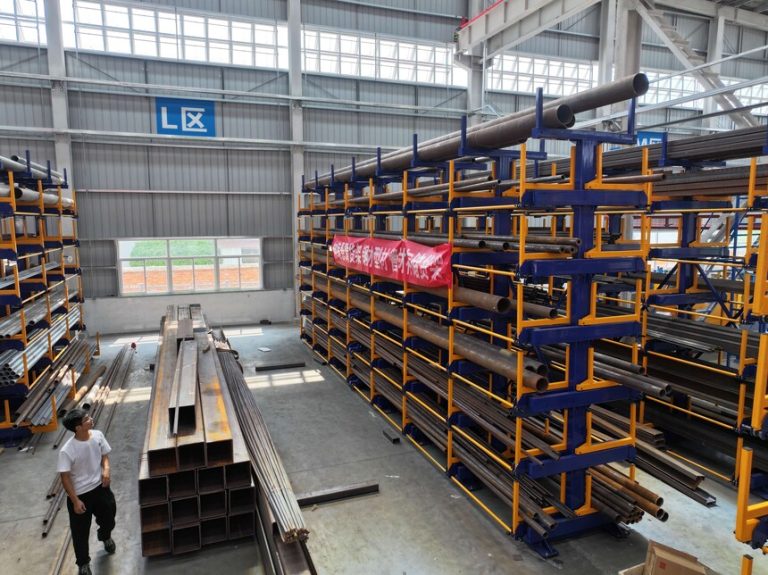 Industrial heavy duty metal shelving – Sheet Metal & Pipe Storage Racks ...