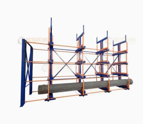 Customizable Vertical Cantilever Pipe Racks | Heavy duty pipe storage ...