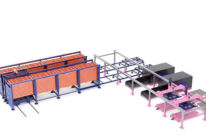 Revolutionizing Metal Plate Storage: The Twin-Tower, Four-Aisle Side ...