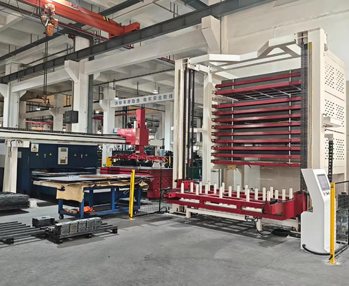 Automated sheet metal storage warehouse system – Sheet Metal & Pipe ...