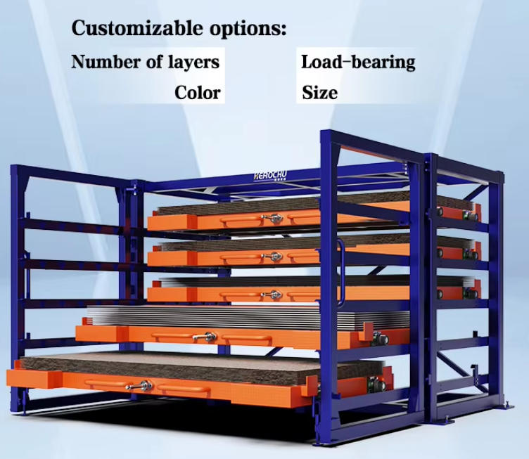 Heavy-Duty Drawer Type Plate Shelves Warehouse Rack: Boost Efficiency ...